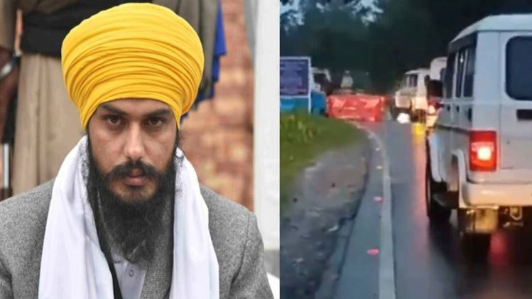 Assam: 'Waris Punjab De' chief Amritpal Singh leaves Dibrugarh jail for ... Assam: 'Waris Punjab De' chief Amritpal Singh leaves Dibrugarh jail for ...
