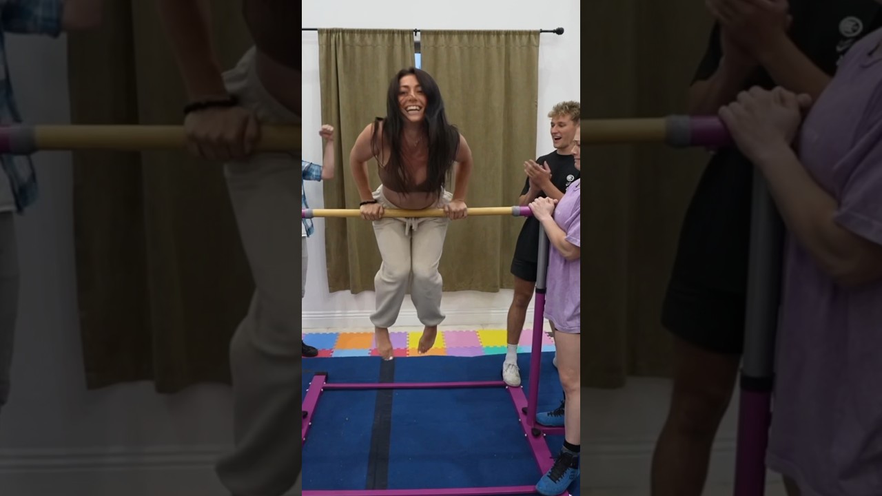 Turning a house into a full gymnastics training gym