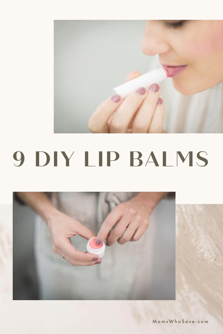 9 Simple DIY Lip Balms (+ Coconut Oil Lip Scrub Recipe)