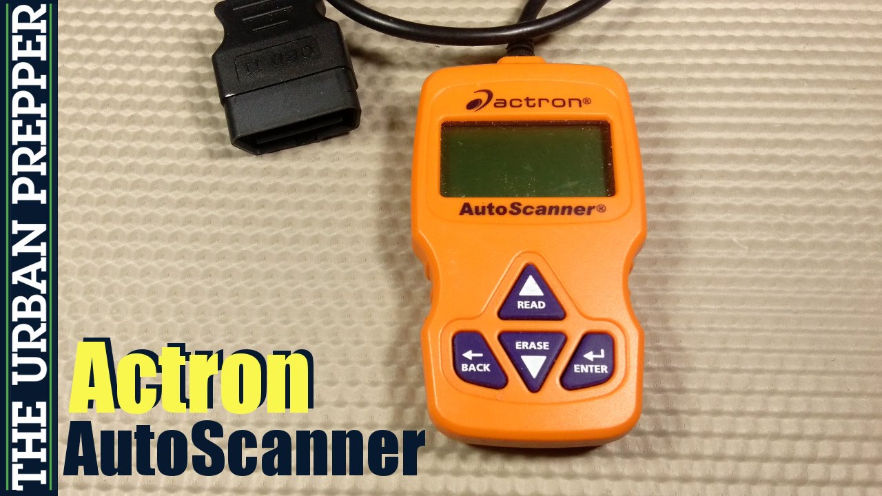 Test the Actron OBD II Scan Tool for Vehicle Readiness