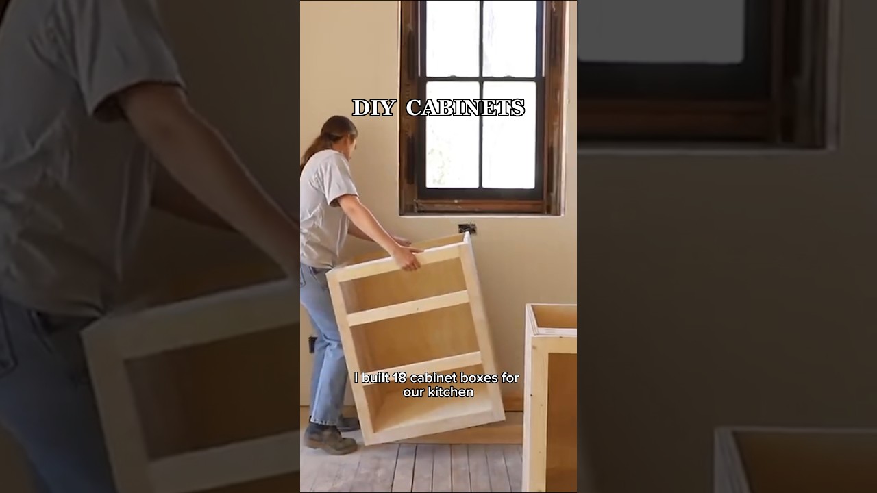 DIY kitchen cabinets tutorial for cost-saving design ideas