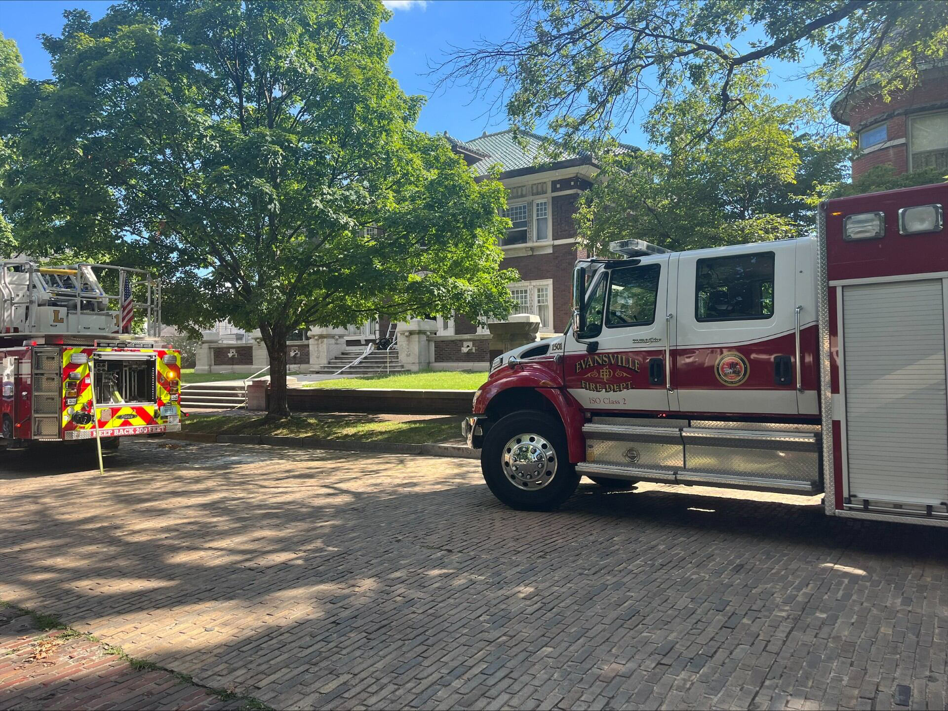 Crews put out house fire in downtown Evansville Crews put out house fire in downtown Evansville