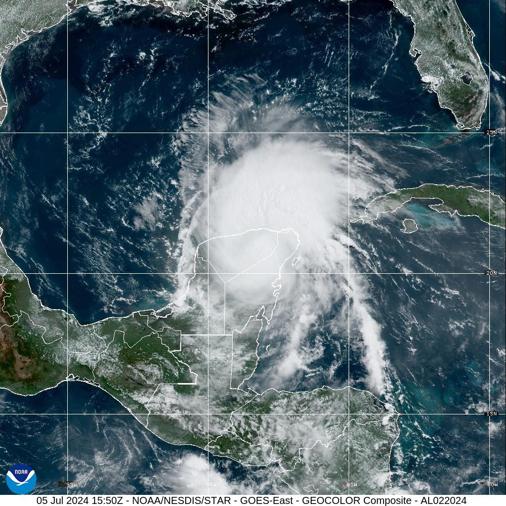 A year ago, NHC spotted activity that became Alberto. Are any ...