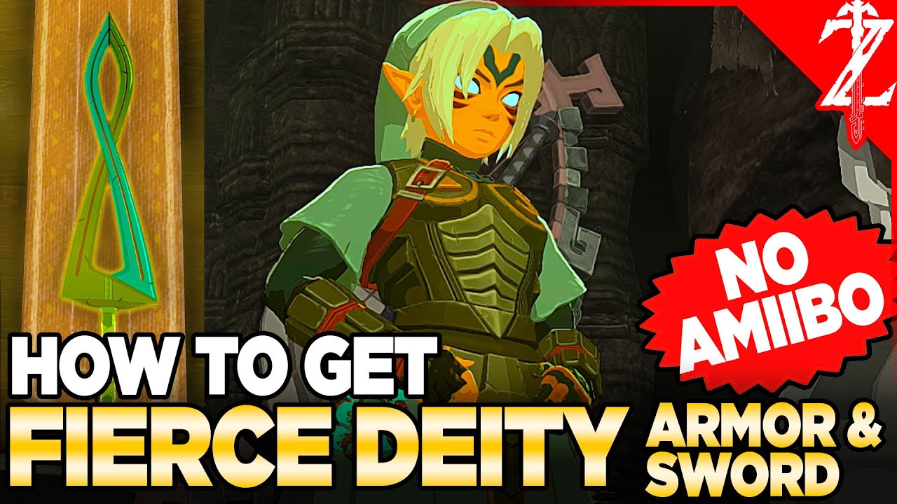How to Get Fierce Deity Armor & Sword NO AMIIBO - Tears of the Kingdom
