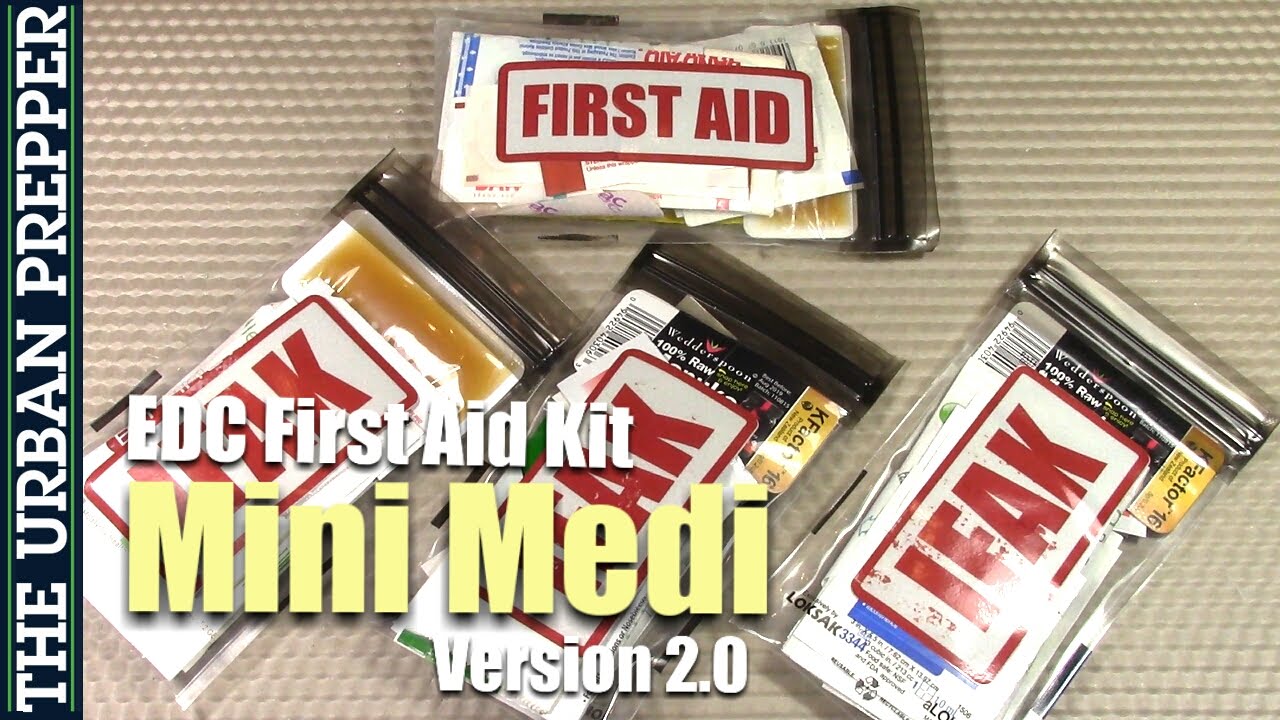 Mini Medi v2.0 EDC first aid kit IFAK review and functionality