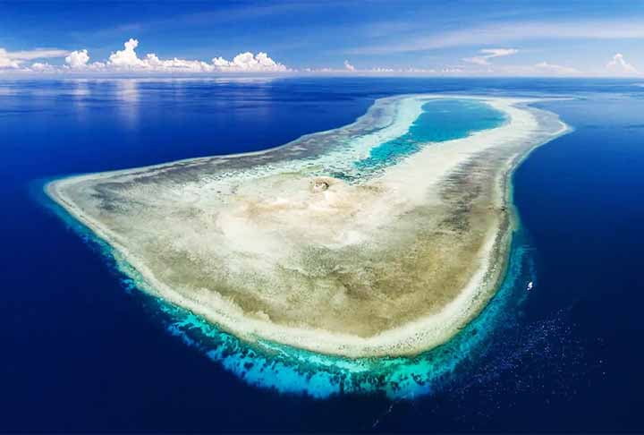 Os atóis mais impressionantes do mundo; conheça essa formação natural