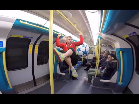 MIND THE GAP! - Freestyle Football London Underground Watch This Epic ...