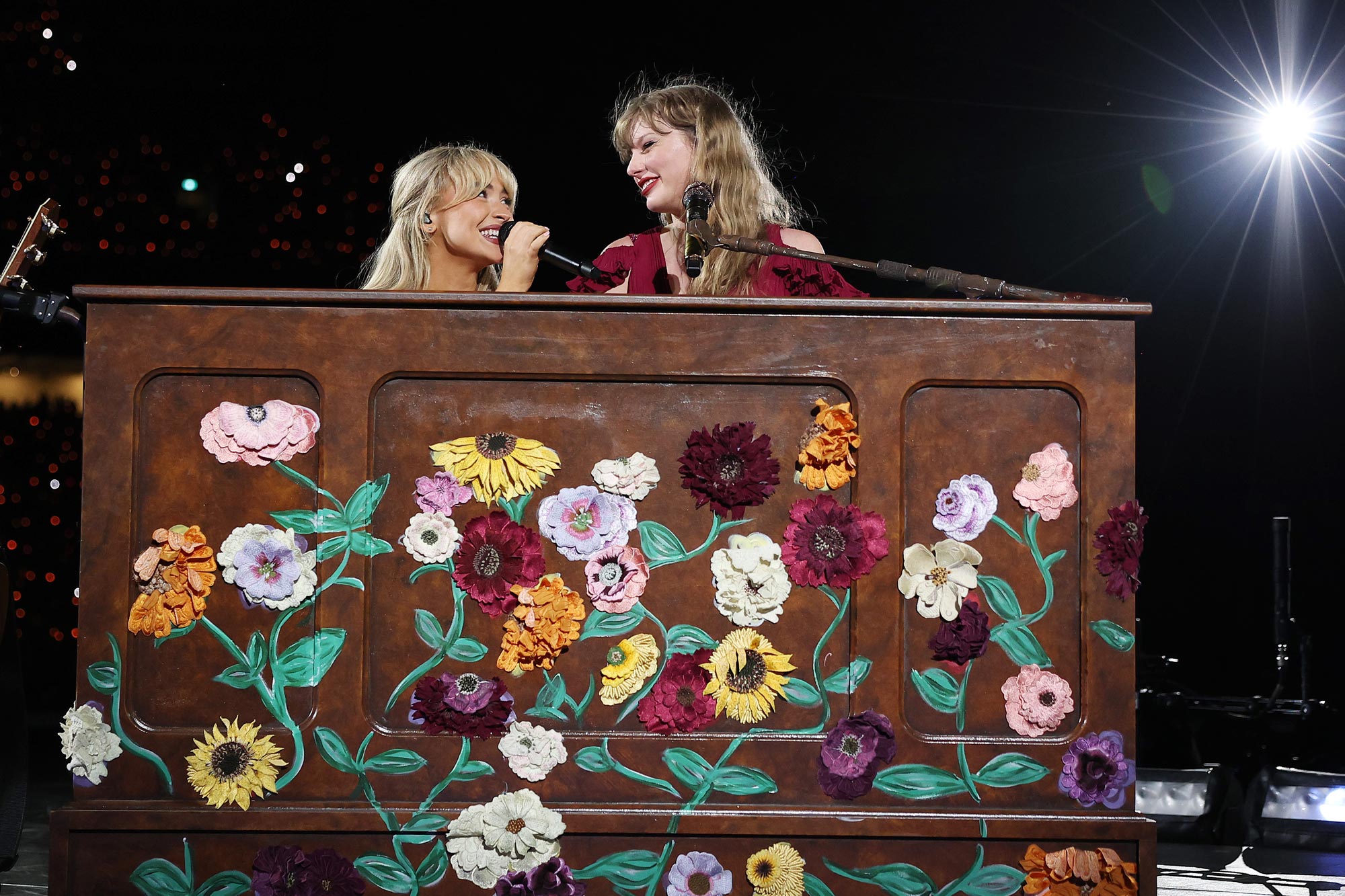 Taylor Swift and Sabrina Carpenter's Friendship Timeline