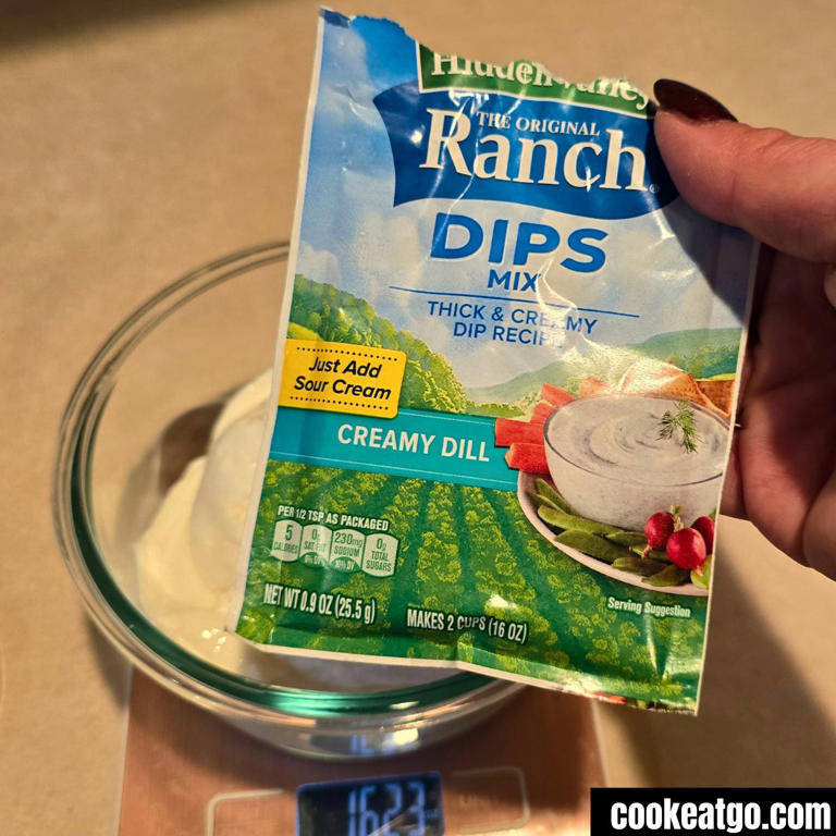 Easy Dill Dip Recipe