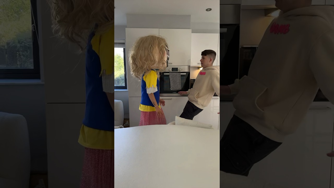 Miss Delight appears at my fridge unexpectedly