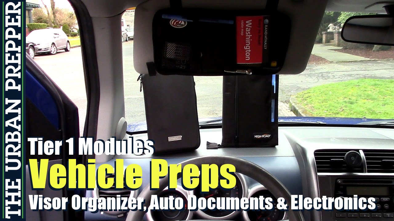 Organizing vehicle preps: Tier 1 modules in driver's seat