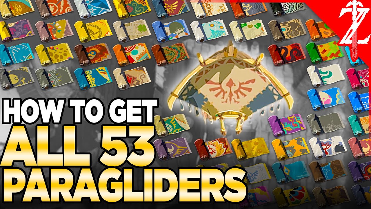 How to get all 53 paragliders in Tears of the Kingdom