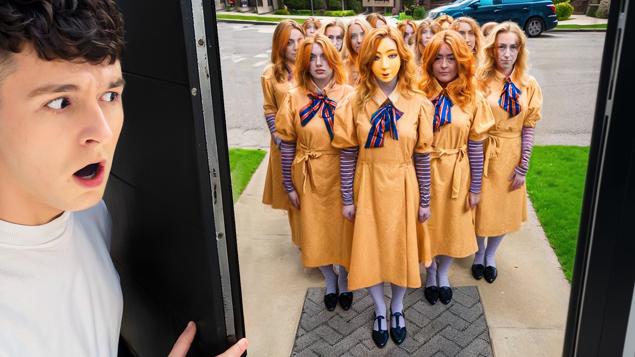 Family confronted by group at their doorstep