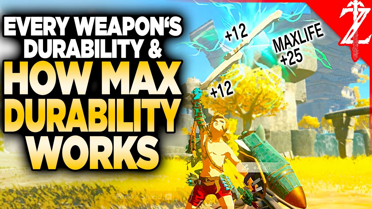 How Max Weapon Durability Works in Tears of the Kingdom Explained