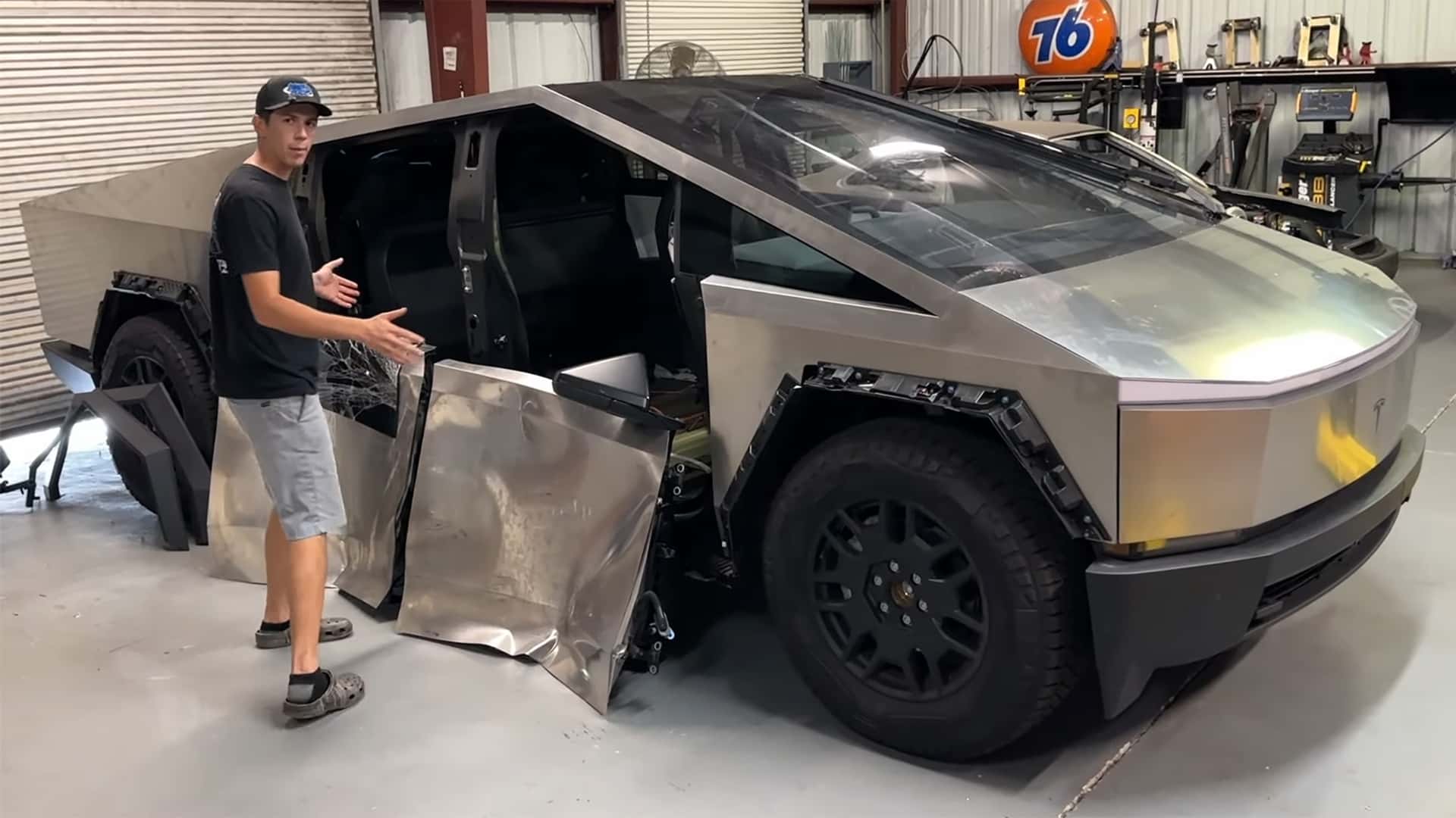 Wrecked Tesla Cybertruck Becomes DIY Repair Project. Here’s How It’s ...