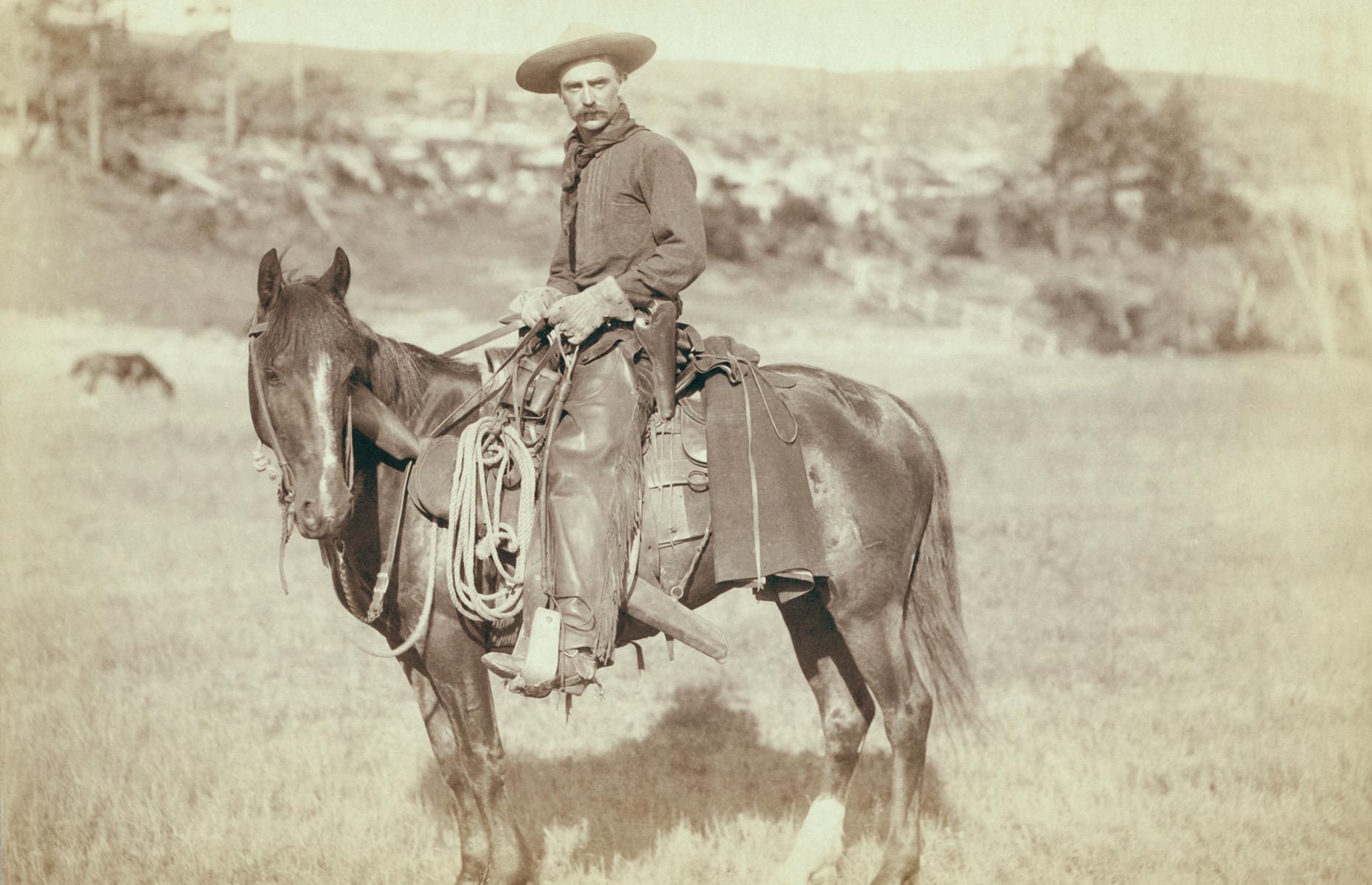 Rare vintage photos of real American cowboys