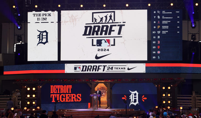 When do the Detroit Tigers pick? 2025 MLB Draft first five rounds order