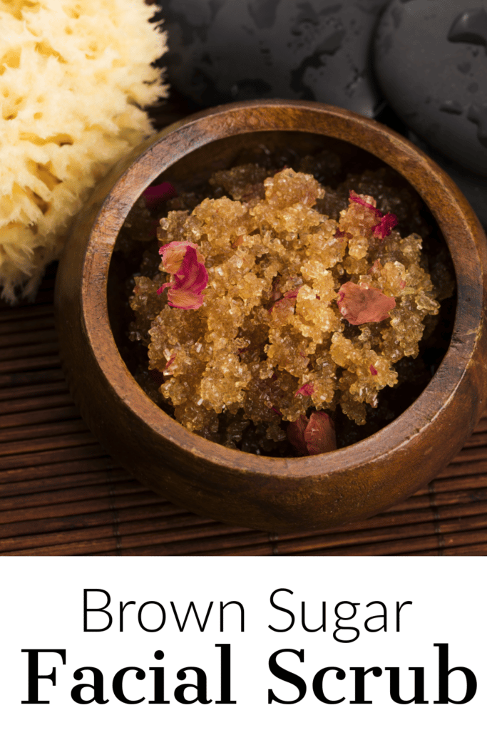 DIY All Natural Brown Sugar Facial Scrub