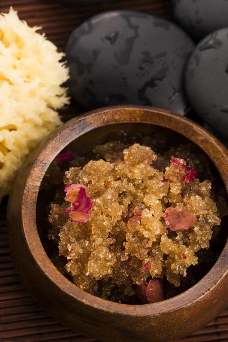 DIY all natural brown sugar facial scrub
