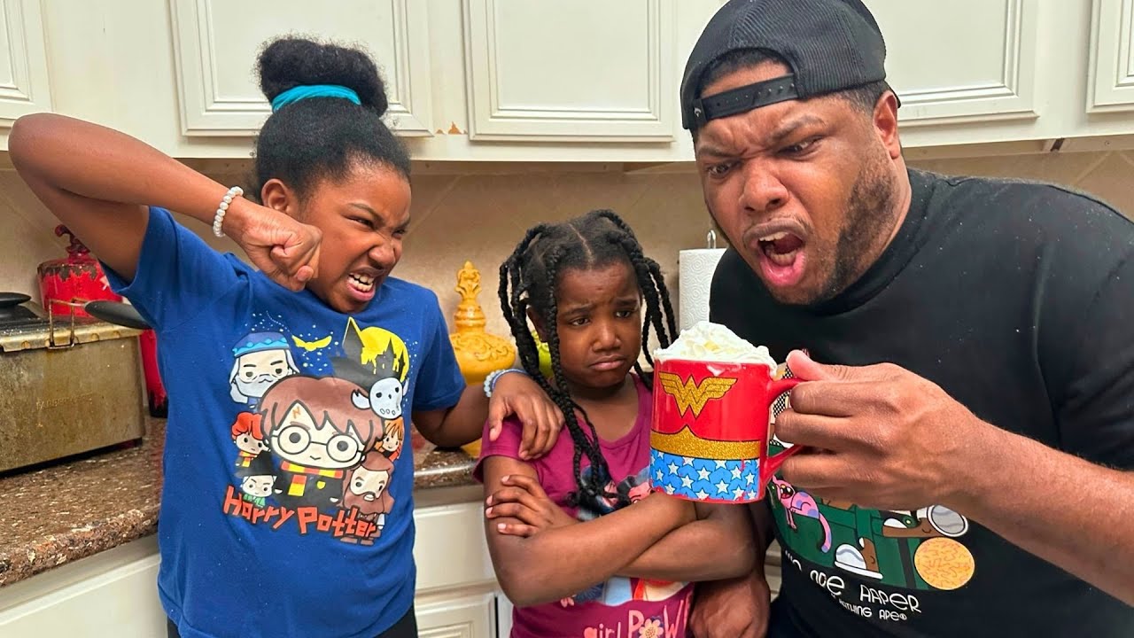 Siblings cannot stop fighting and instantly regret it