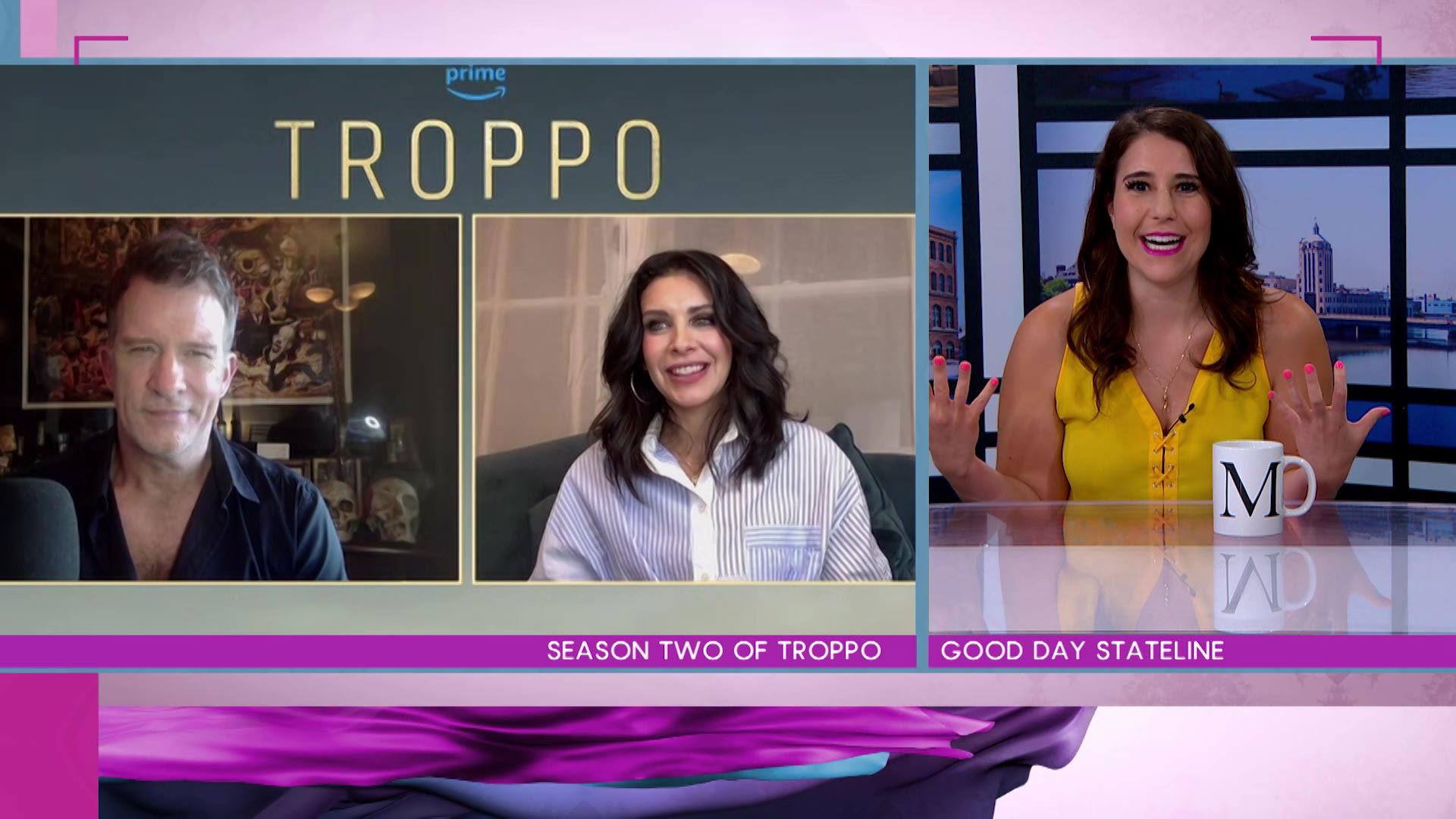 Thomas Jane and Nicole Chamoun talk season two of ‘Troppo’ Thomas Jane and Nicole Chamoun talk season two of ‘Troppo’