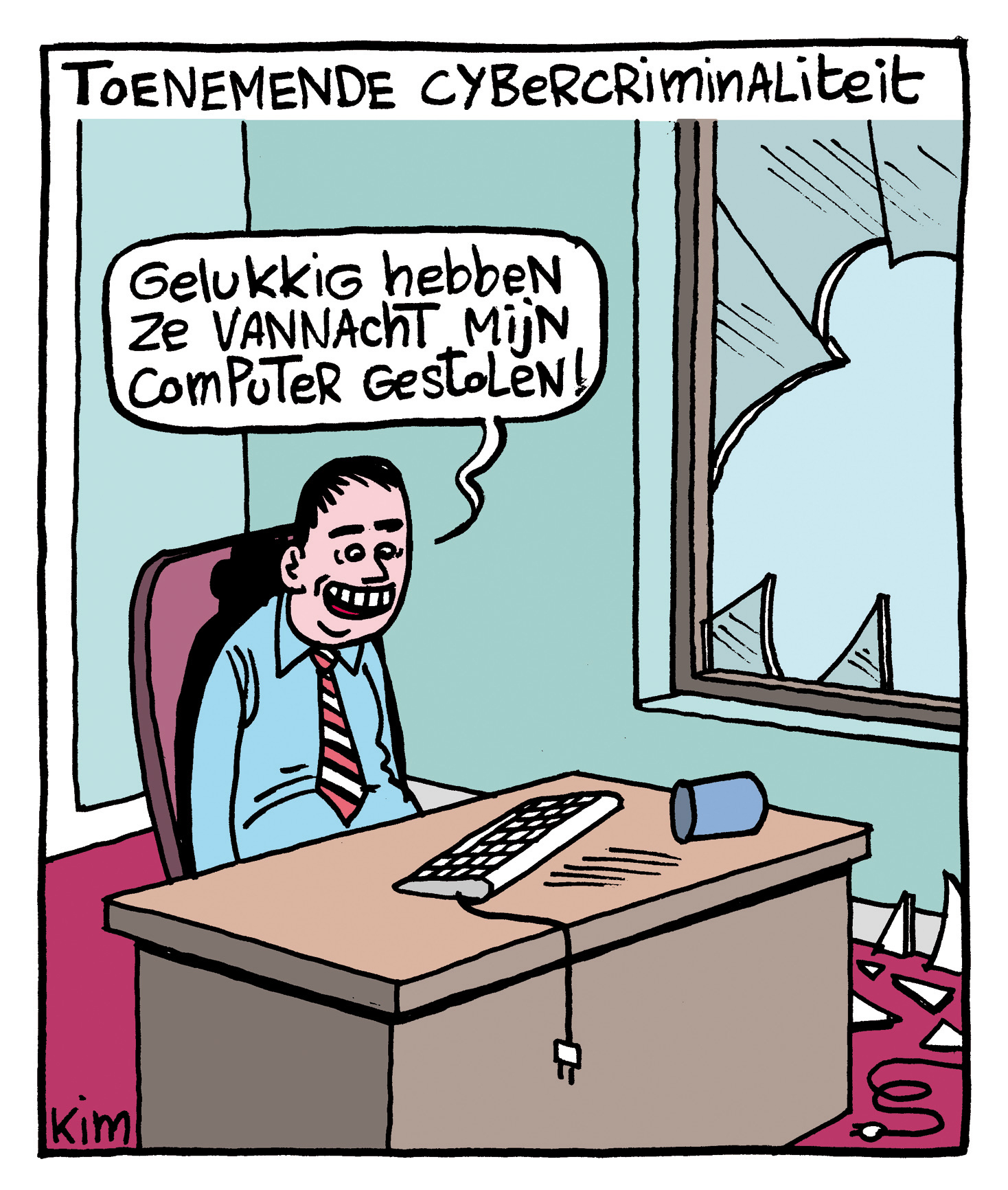 Steeds meer cybercriminaliteit