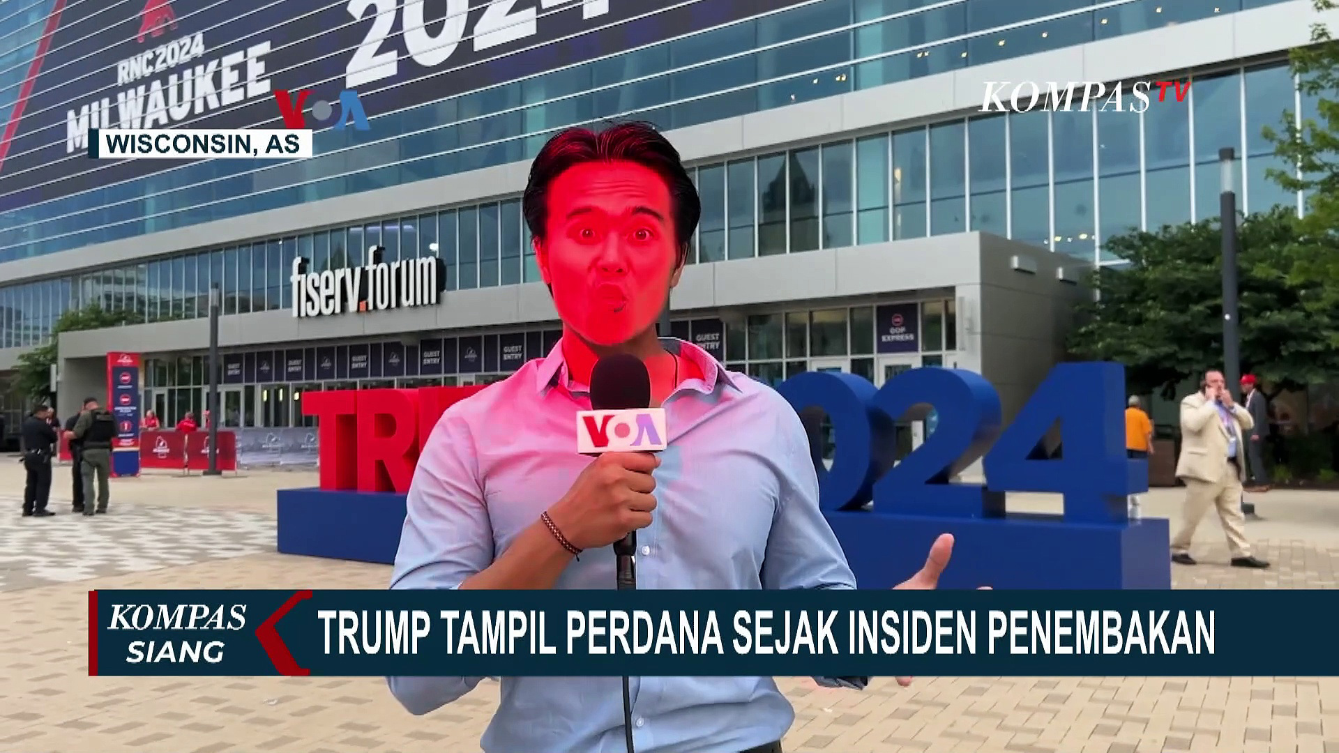 Donald Trump Tampil Perdana Sejak Insiden Penembakan, Hadiri Konvensi ... Donald Trump Tampil Perdana Sejak Insiden Penembakan, Hadiri Konvensi ...