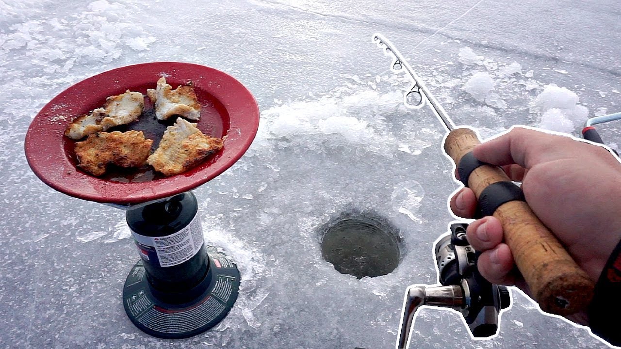 How to Ice Fish for Crappie—and Cook It On the Spot