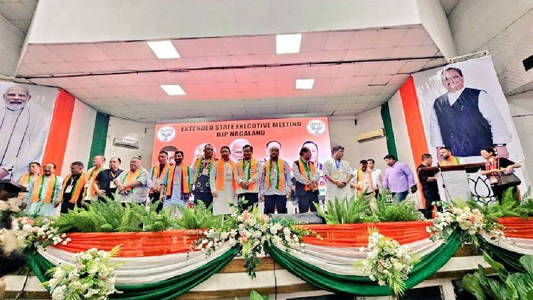 Nagaland BJP extends support to NDA government's policies, programmes Nagaland BJP extends support to NDA government's policies, programmes