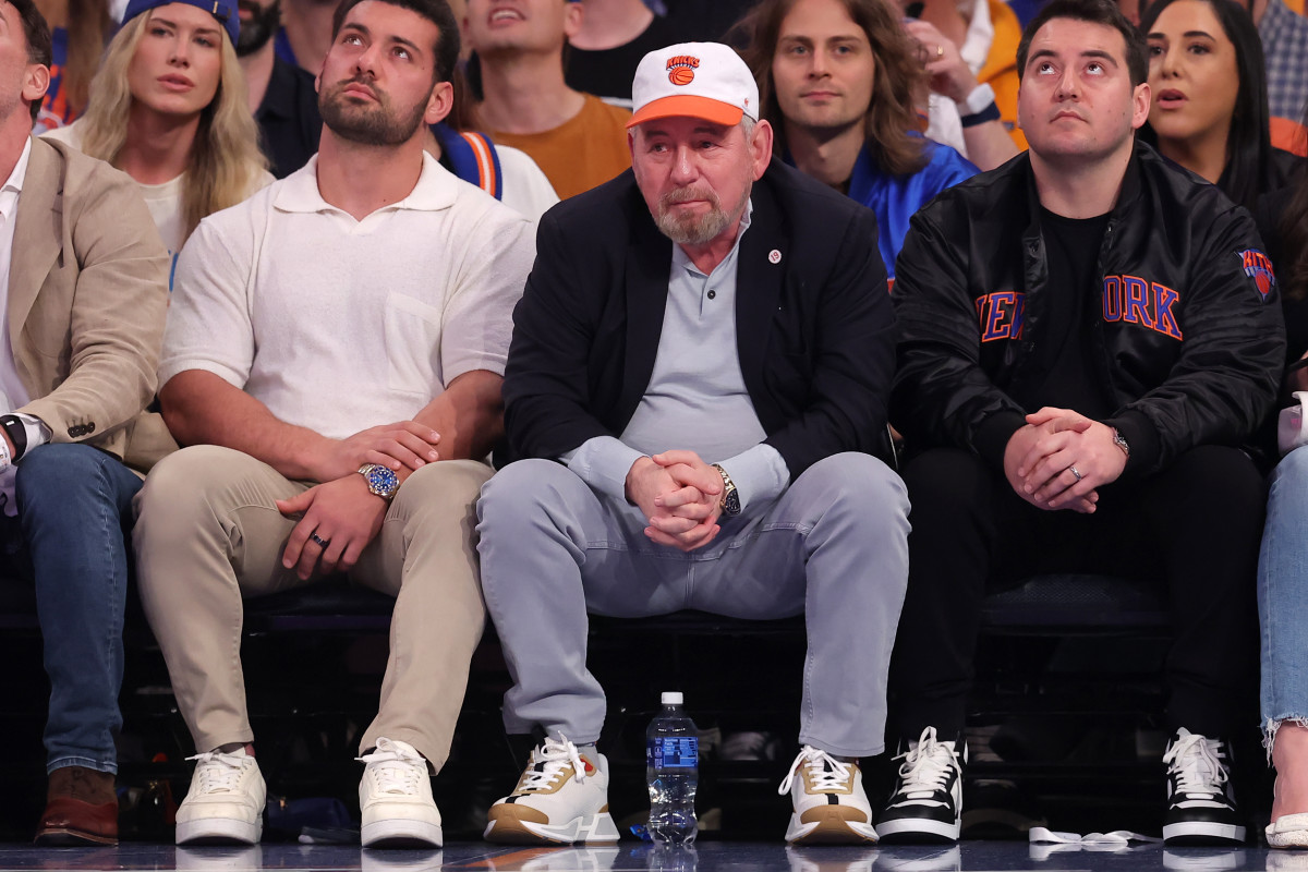 Why Did James Dolan Make Rare Appearance in Knicks' Locker Room?