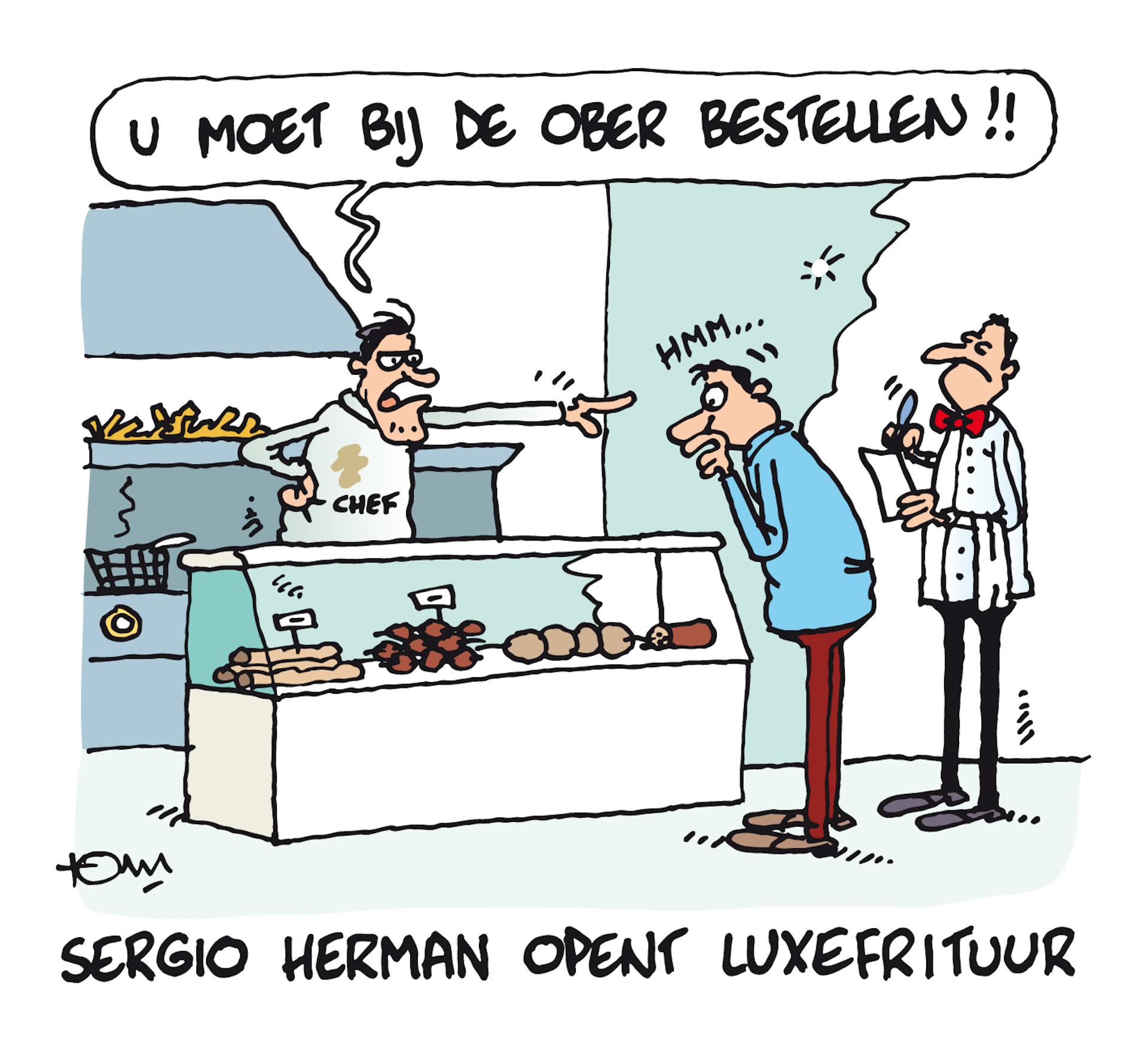 Sergio Herman voelt zich te goed