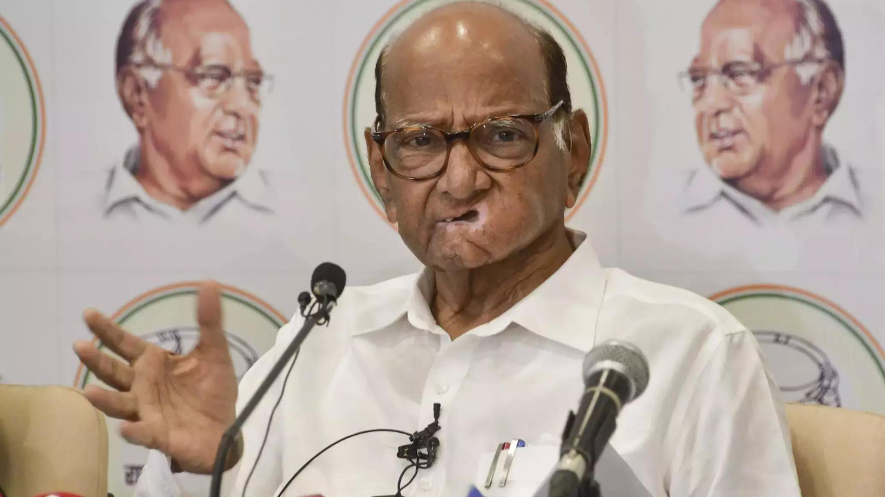Ajit Pawar-led NCP leaders, corporators join Sharad Pawar's faction in ... Ajit Pawar-led NCP leaders, corporators join Sharad Pawar's faction in ...