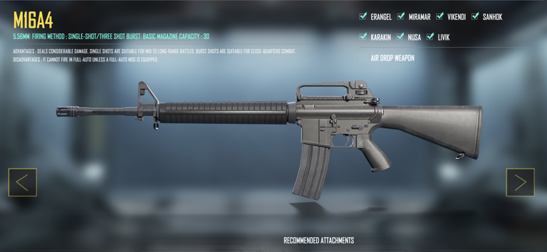 Best M16A4 Loadout for PUBG Mobile: Complete Attachment Setup