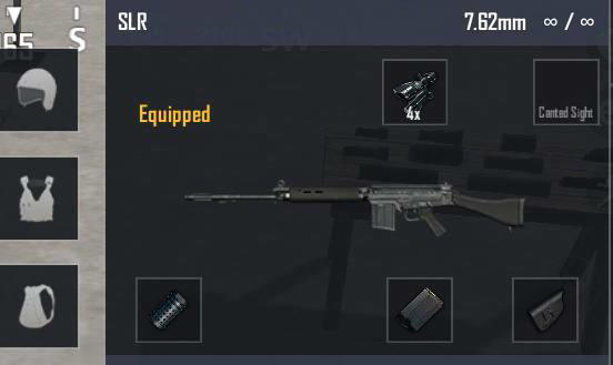 Best SLR Loadout in PUBG Mobile: Complete Attachment Setup