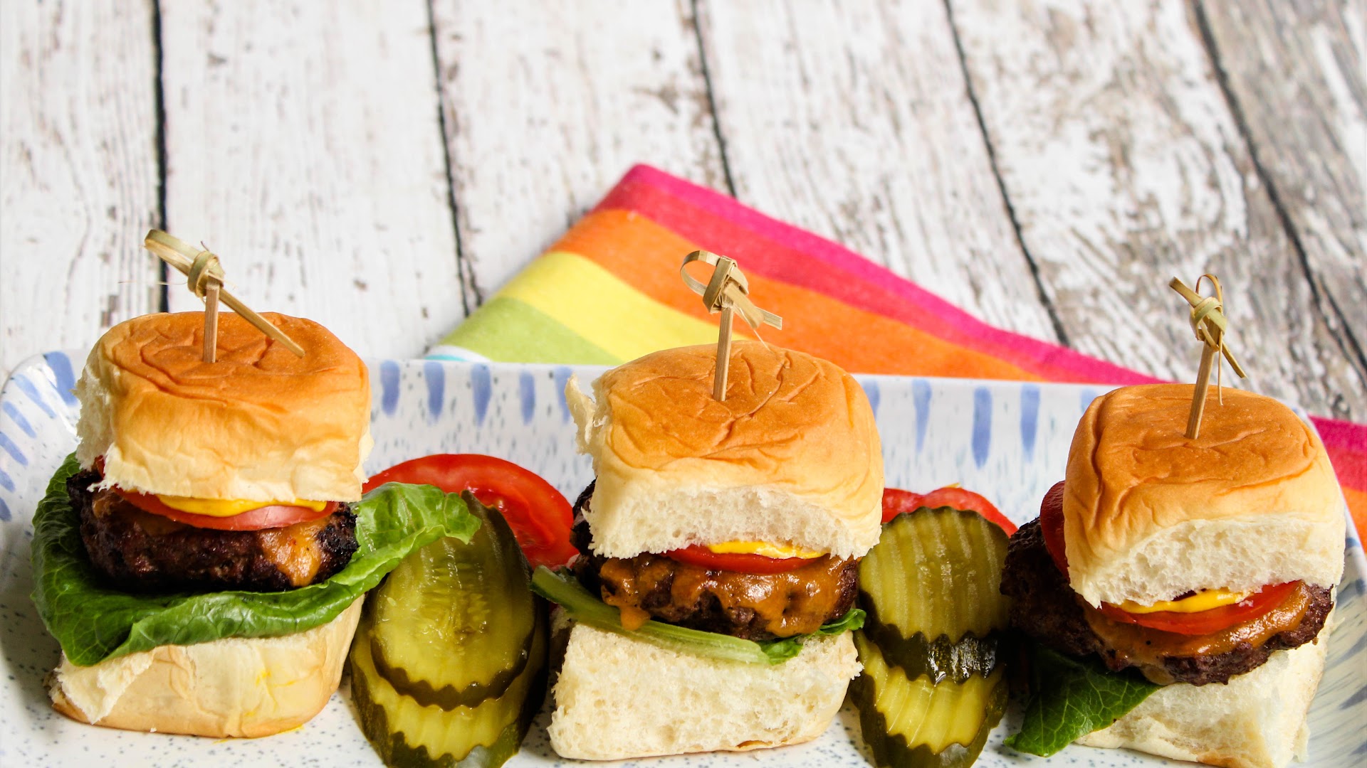 We Love Grilling Sliders In The Summertime