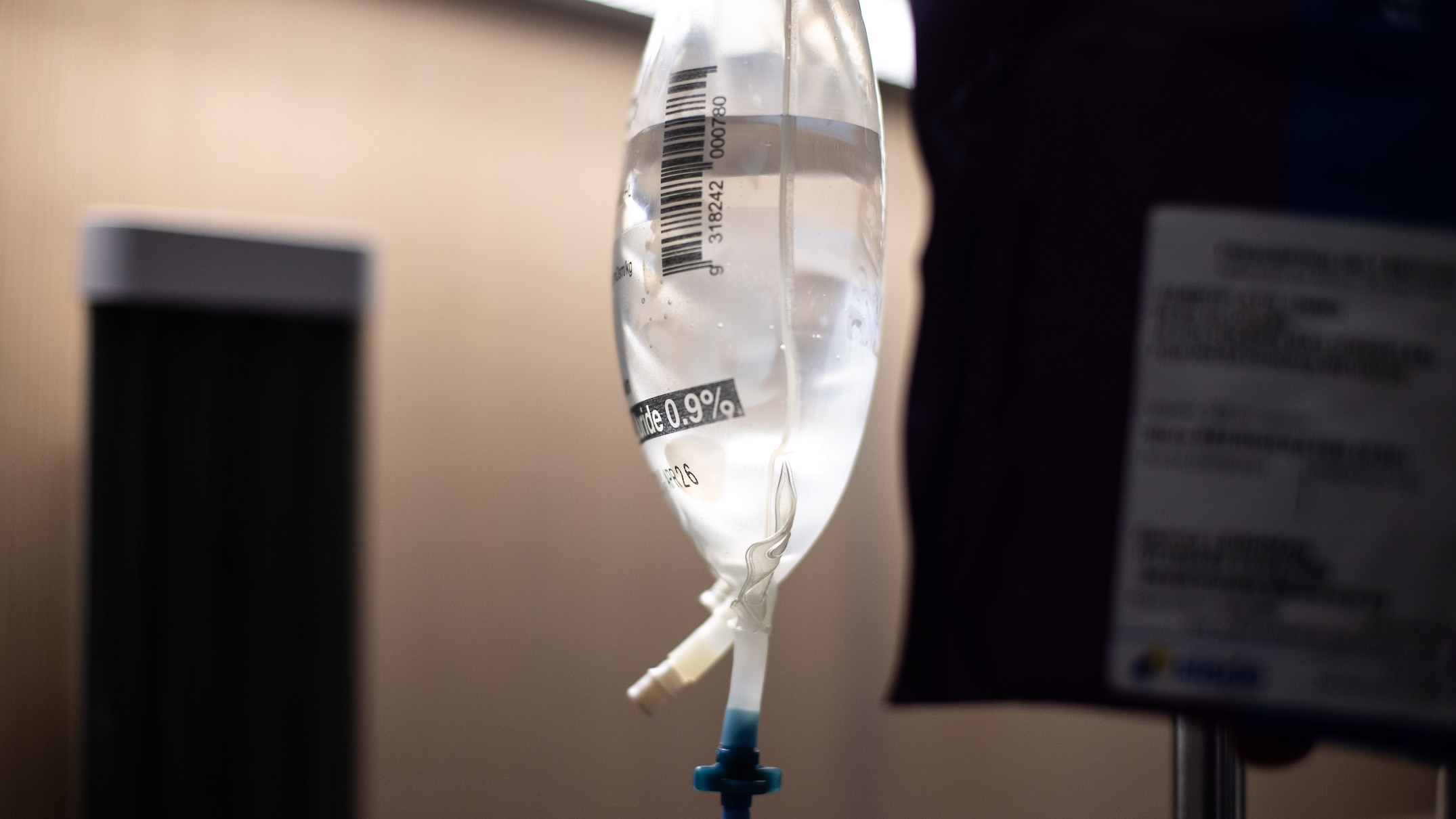 Air inside IV fluid bags from overseas posing an extra risk in emergencies