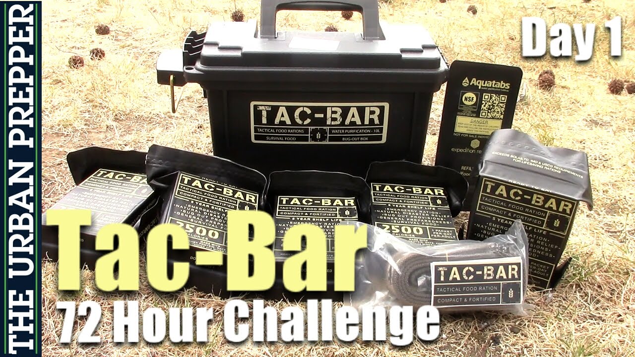 Eating only TAC-BAR 72 emergency food rations for 72 hours
