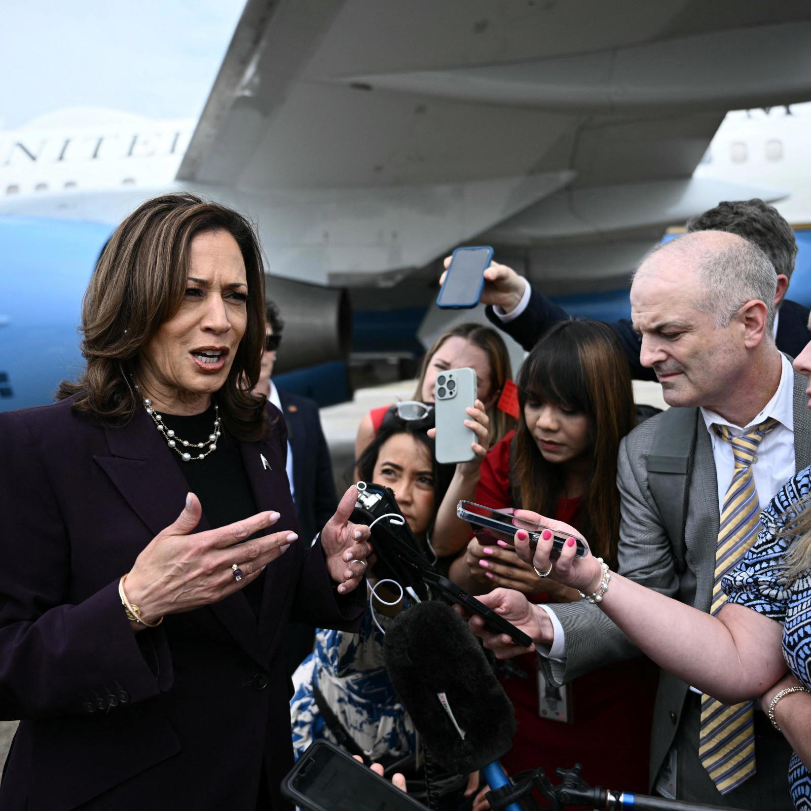Harris accuses Trump of Harris accuses Trump of