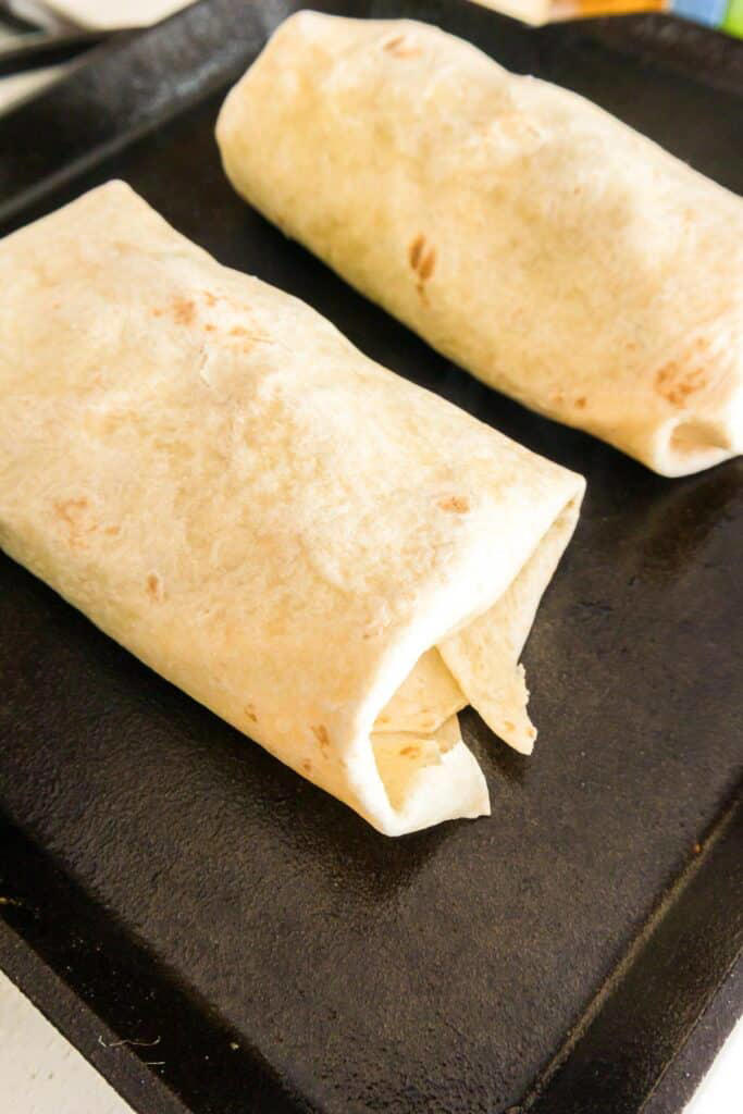 Easy Chicken Fajita Wraps