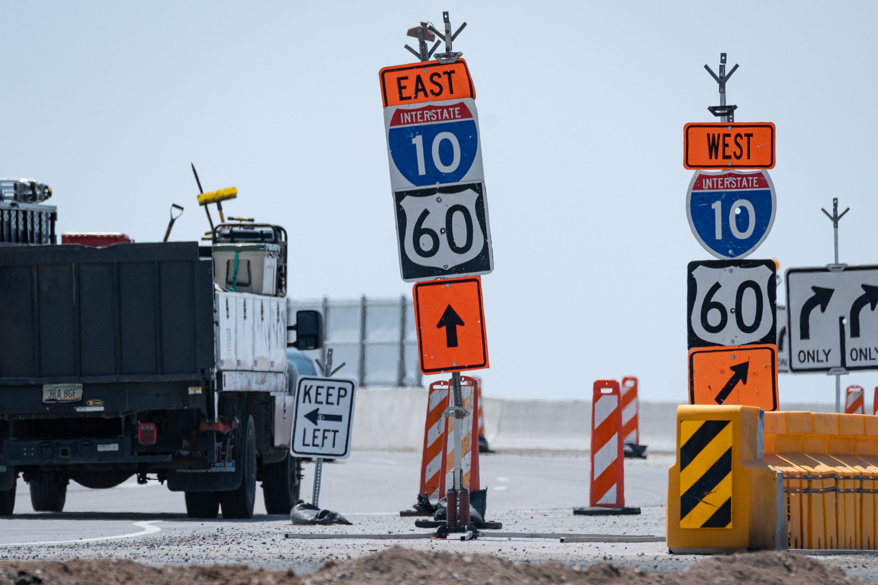 Improvement projects will close major Phoenix-area freeways for a few ...