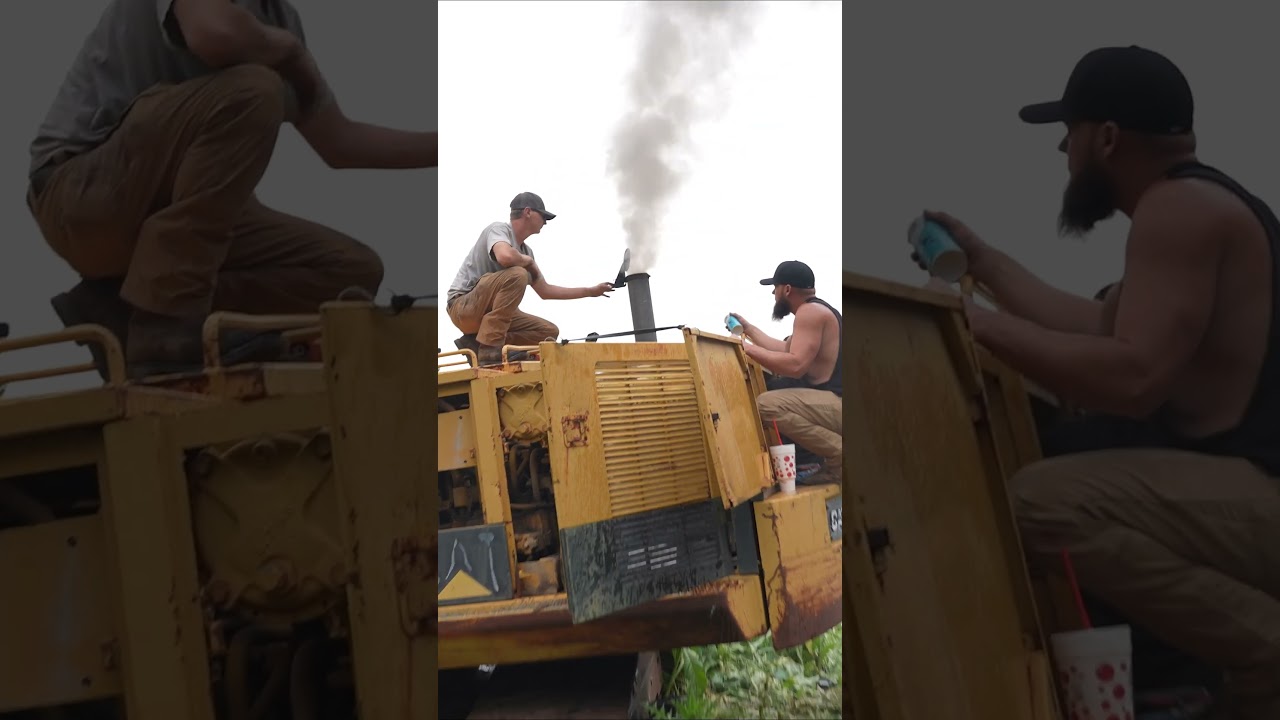 Heavy D Fights to Start a Monster Excavator from the Past