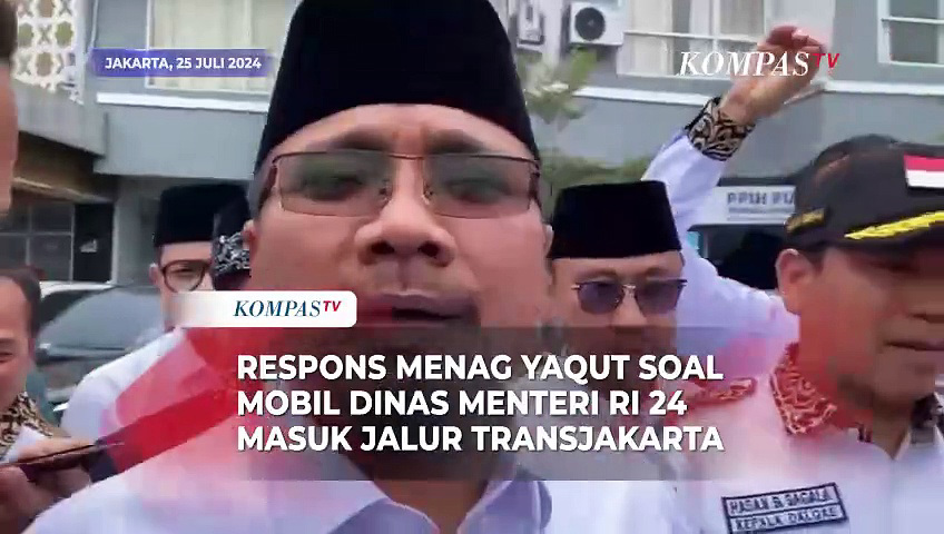 Respons Menag Yaqut soal Viral Mobil Dinas Menteri RI 24 Masuk Jalur ... Respons Menag Yaqut soal Viral Mobil Dinas Menteri RI 24 Masuk Jalur ...