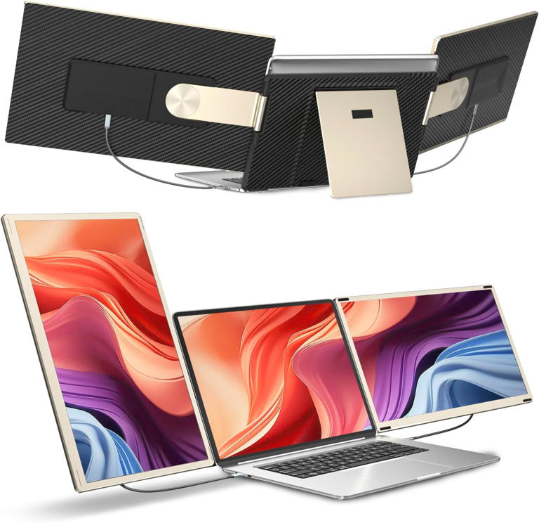 This laptop screen extender helped up my multitasking game — and it’s ...