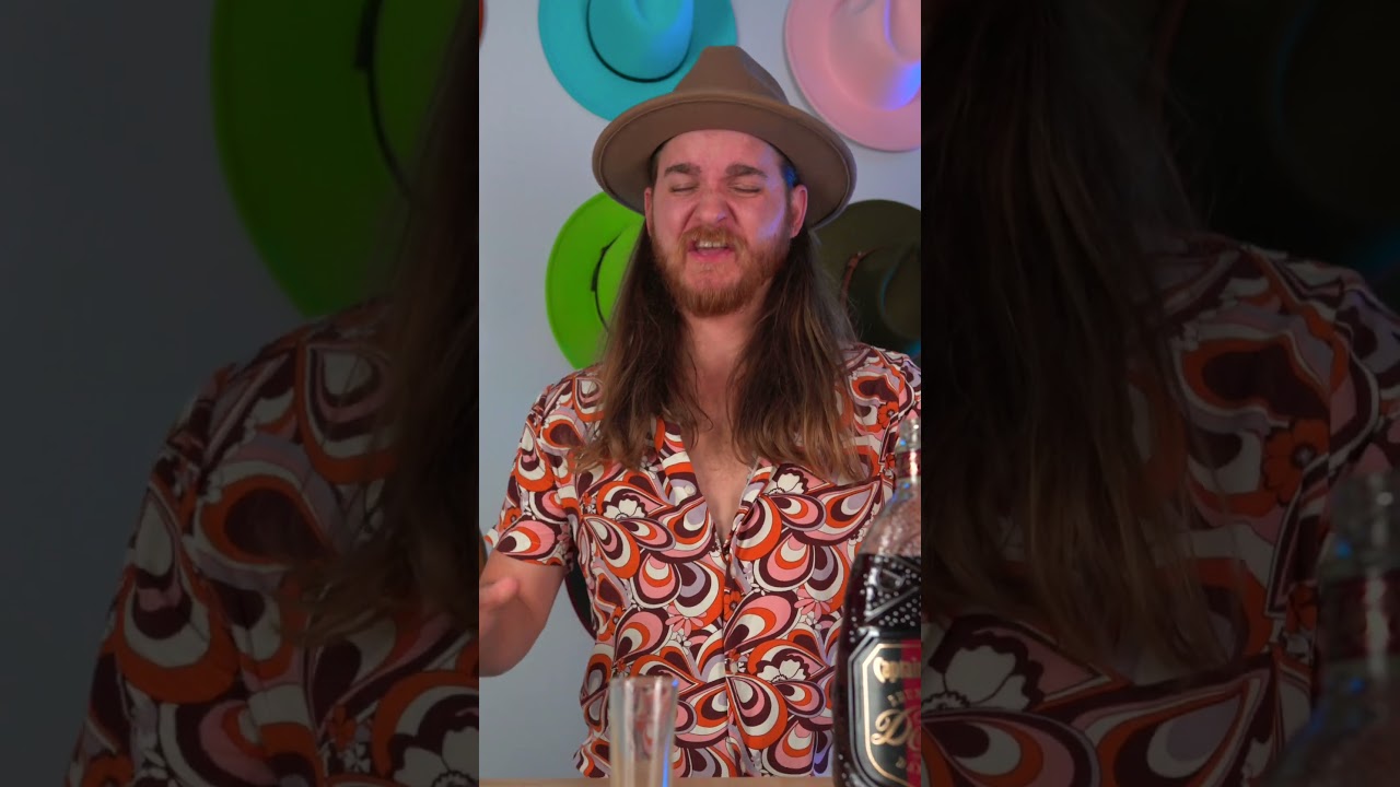 Enjoying Captain Morgan's Deluxe Rum on the Rocks