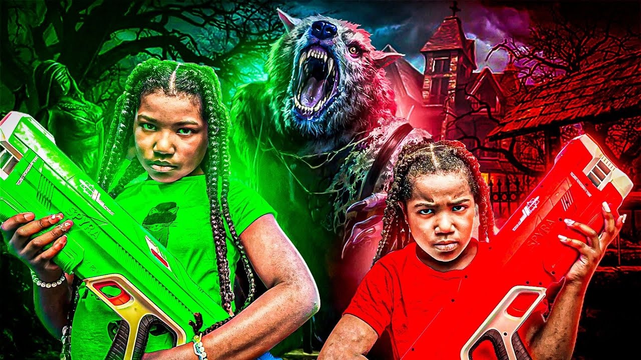 Evil sibling casts a spell turning dad into a demon wolf and instantly ...