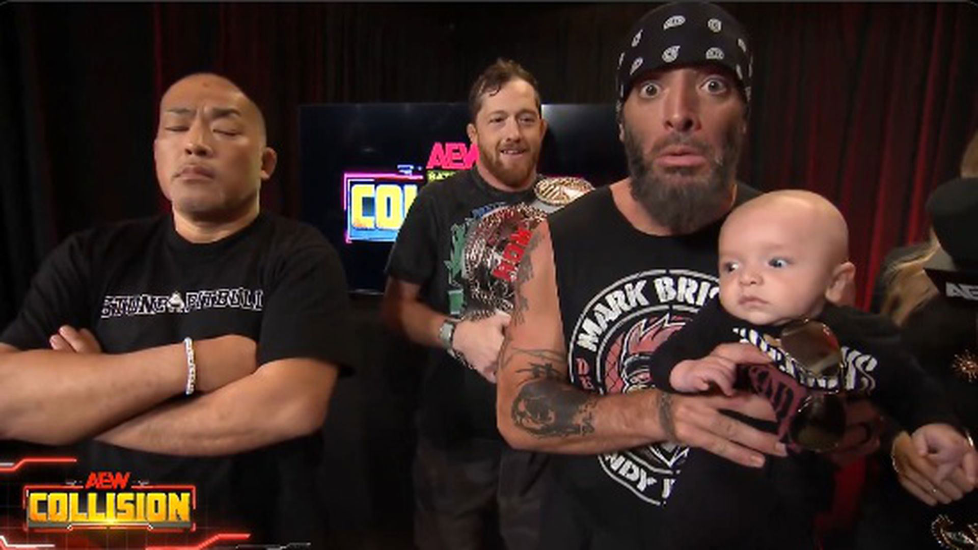 Mark Briscoe adds a new member to The Conglomeration in AEW Mark Briscoe adds a new member to The Conglomeration in AEW