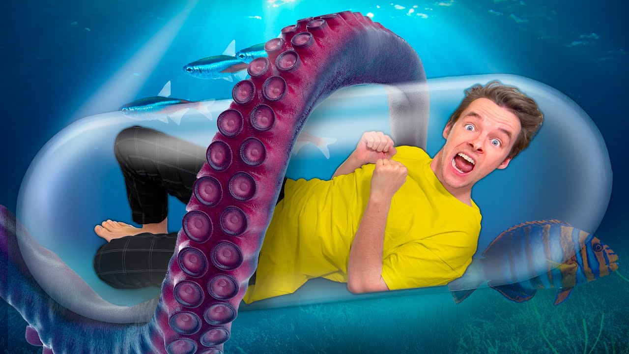 Trapped in a sinking underwater box (I can't escape)