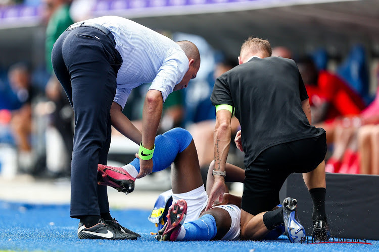 Très gros coup dur pour Genk : un joueur sort blessé face au Standard Très gros coup dur pour Genk : un joueur sort blessé face au Standard