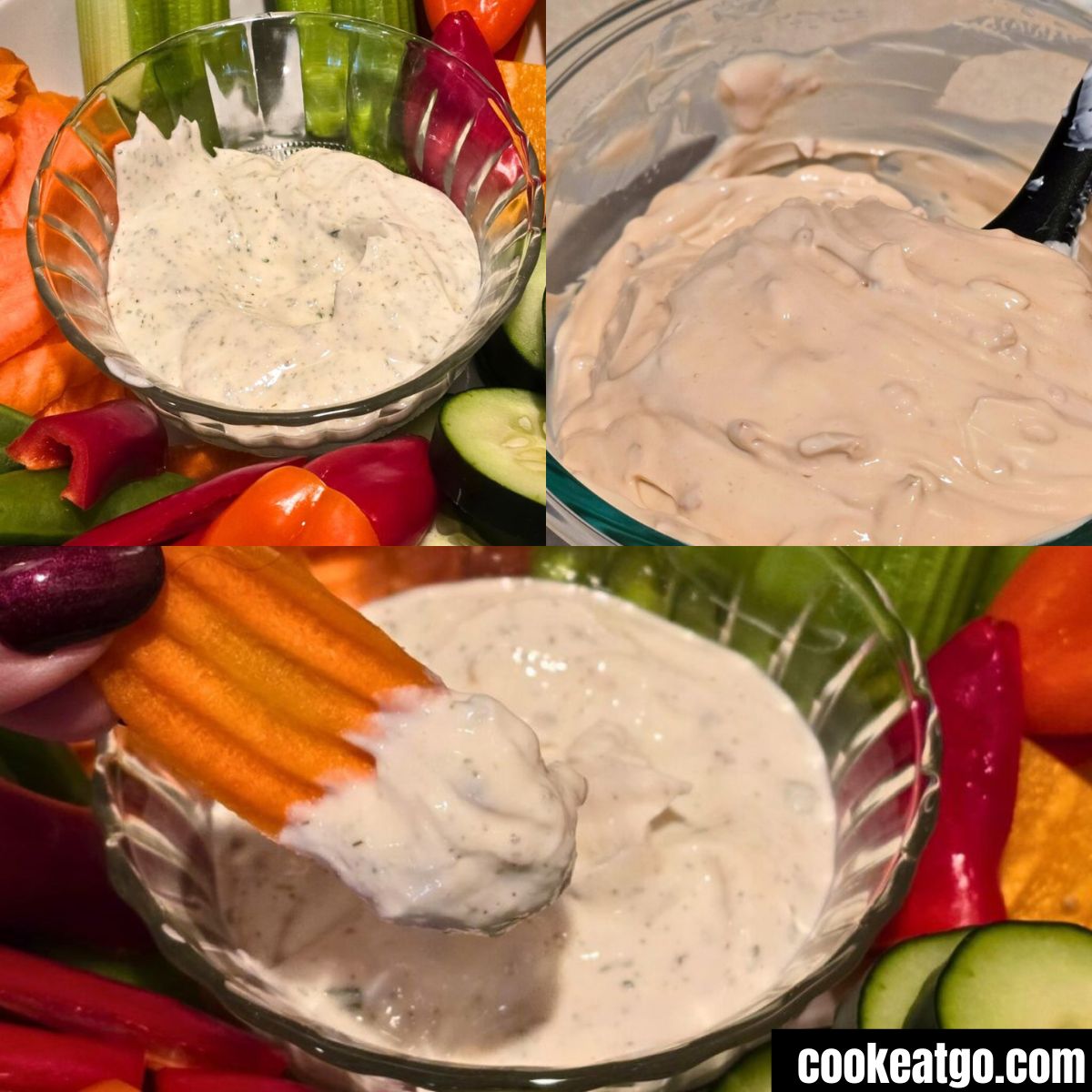 Easy Greek Yogurt Dips!