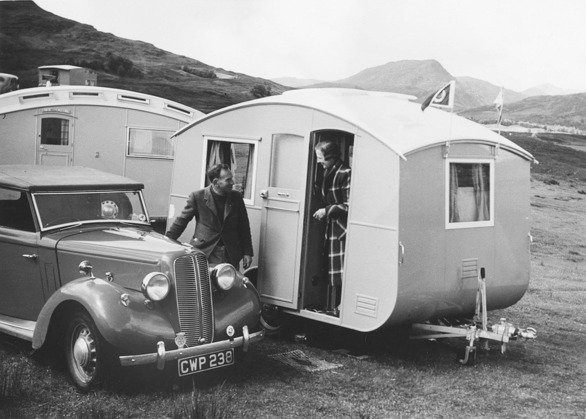 Take a drive through the history of the caravan